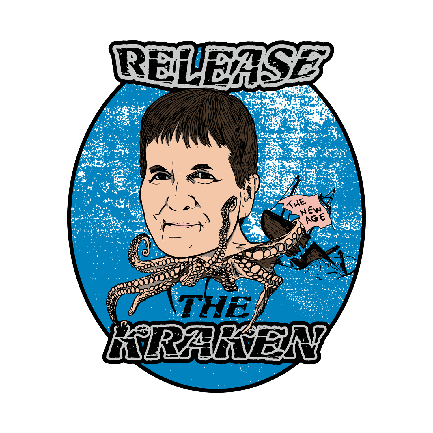 Release The Kraken | Kiss Cut Sticker